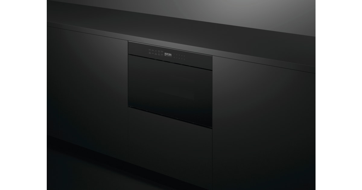 Fisher and Paykel OMD24SDB1 Series 7 24 Inch Wide 1.2 Cu. Ft. 950 Watt ...
