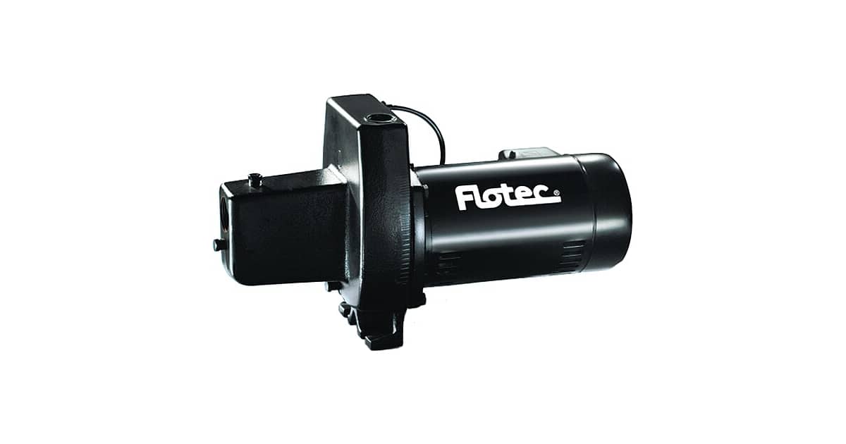 FloTec FP4122-08 14.7 GPM 3/4 HP Cast Iron Shallow Well Jet Pump ...