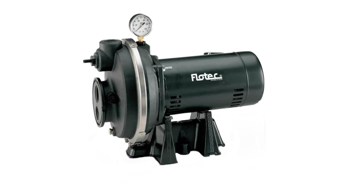 FloTec FP4332-08 9 GPM 1 HP Thermoplastic Convertible Jet Pump ...