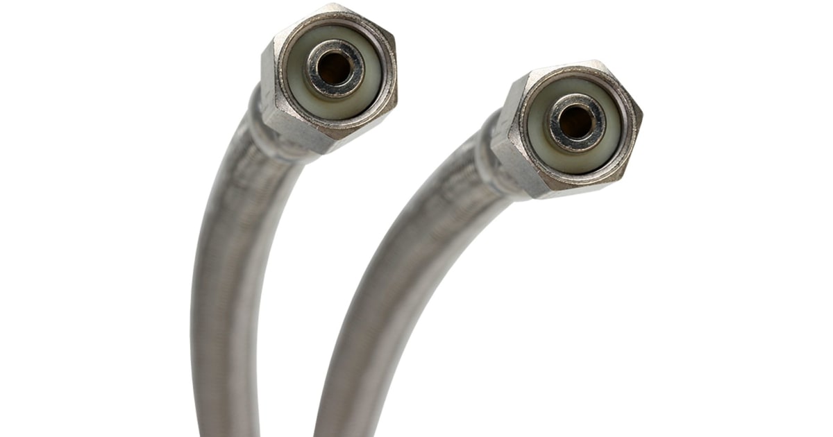 Fluidmaster 12IM120C 120" Ice Maker Connection Hose, 1/4" | Build.com