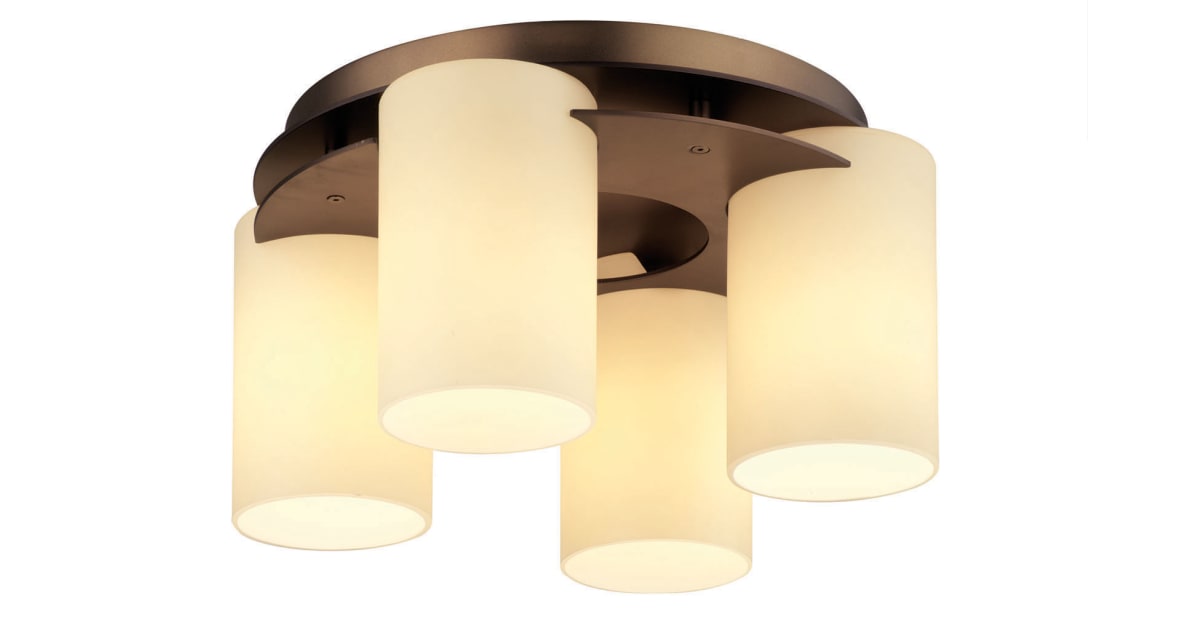Forecast Lighting F187568 Four Light Flush Mount Ceiling Fixture from ...
