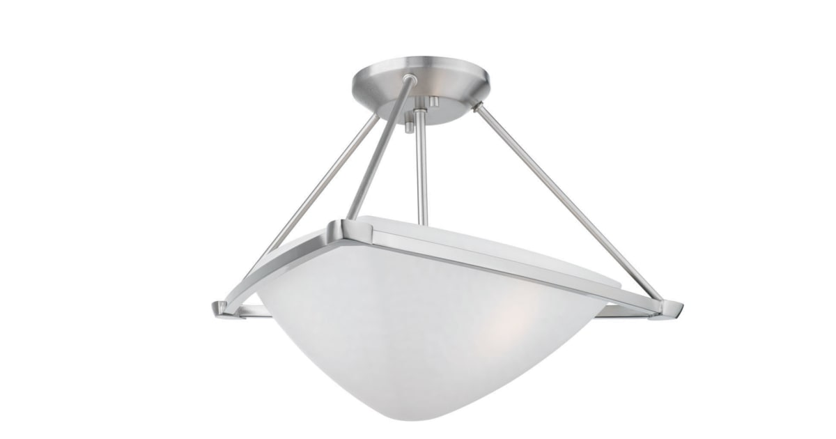 Forecast Lighting F190336 Two Light Semi-Flush Ceiling Fixture from the ...