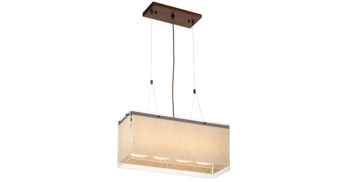 Forecast Lighting F193168 Four Light Down Lighting Island / Billiard ...