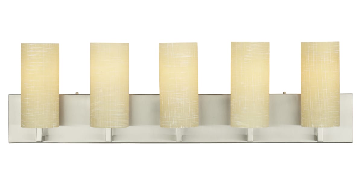 Forecast Lighting F433336 Five Light 30" Wide Bathroom Fixture from the ...