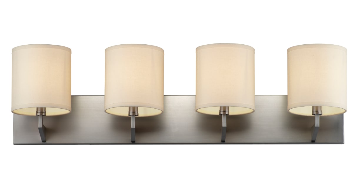 Forecast Lighting F444136 Four Light 32" Wide Bathroom Fixture from the ...