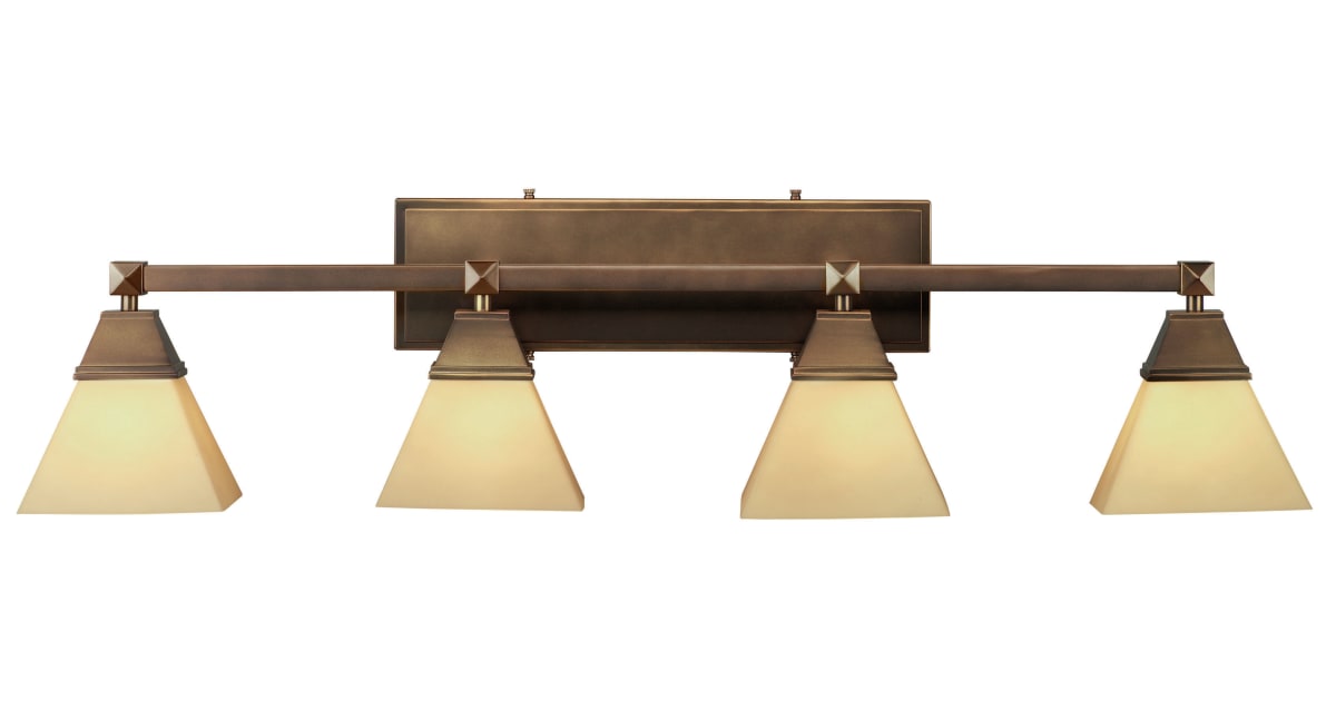 Forecast Lighting F474968 Contemporary / Modern Four Light 37.5" Wide ...