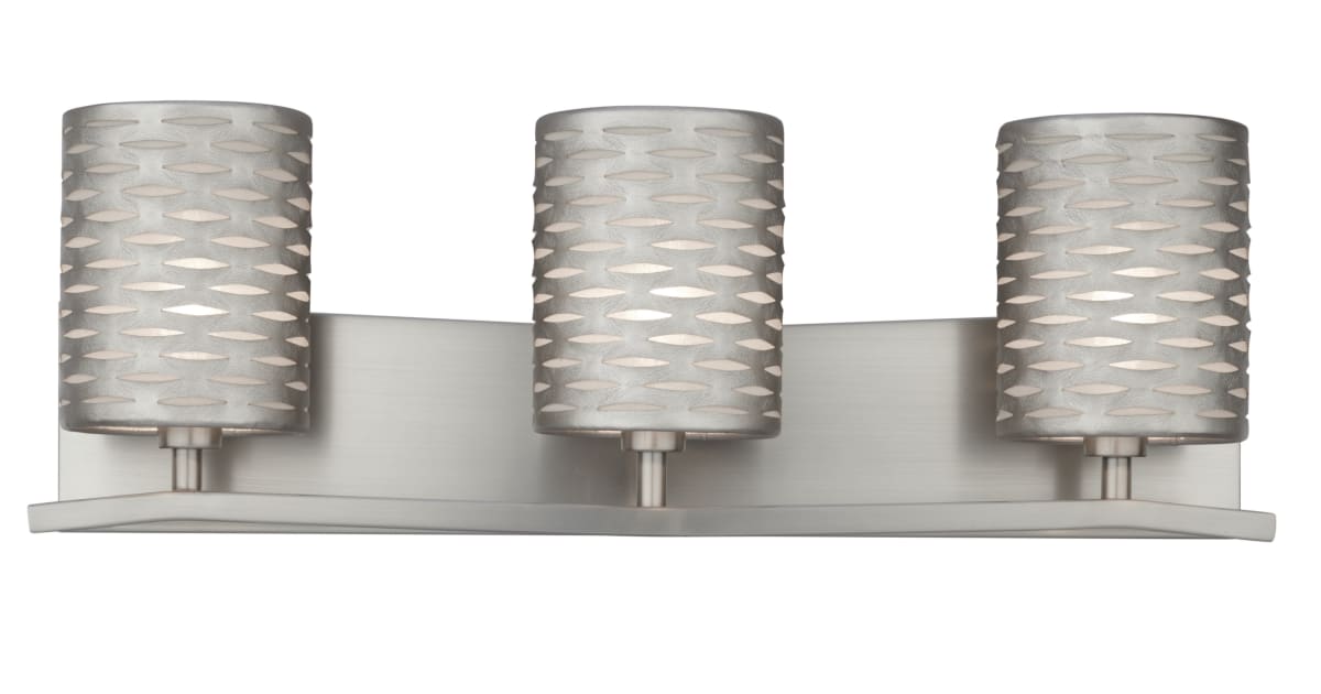 Forecast Lighting F476536 Three Light 24" Bathroom Fixture with Pewter ...