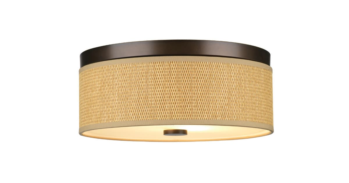 Forecast Lighting F615120U Two Light Down Lighting Large Flush Mount ...