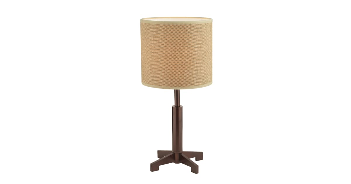 Forecast Lighting F653070 Single Light Table Lamp with 9" Natural ...