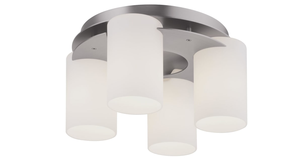 Forecast Lighting F186516 Four Light Flush Mount Ceiling Fixture from ...