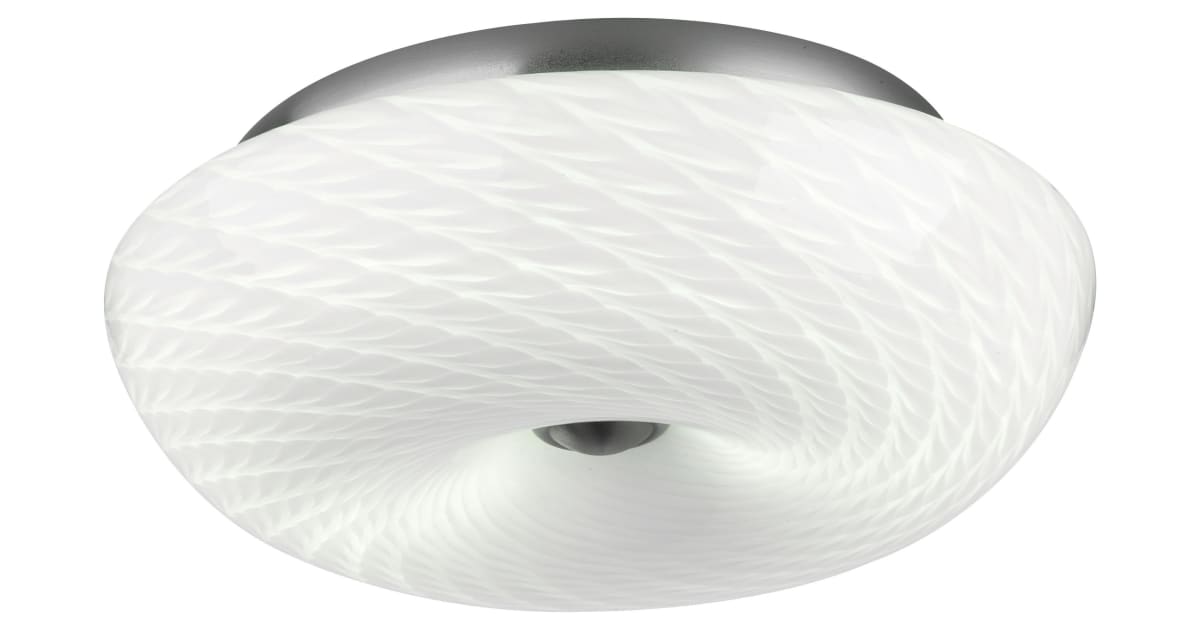 Forecast Lighting F606336 2 Light 13" Wide Flush Mount Ceiling Fixture ...
