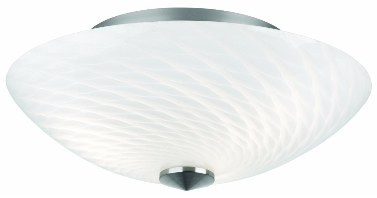 Forecast Lighting F606636U 15.75" Energy Efficient Two Light Flush ...