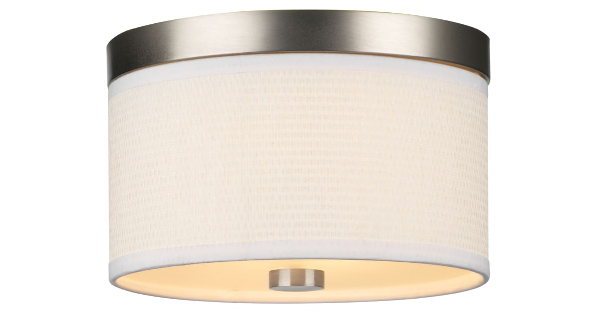Forecast Lighting F615236 2 Light 10.25" Wide Flush Mount Ceiling ...