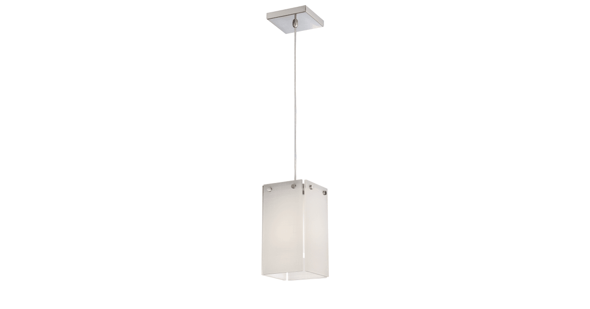 Forecast Lighting FC0034836 Ecoframe 1 Light Mini Pendant | Ferguson Home