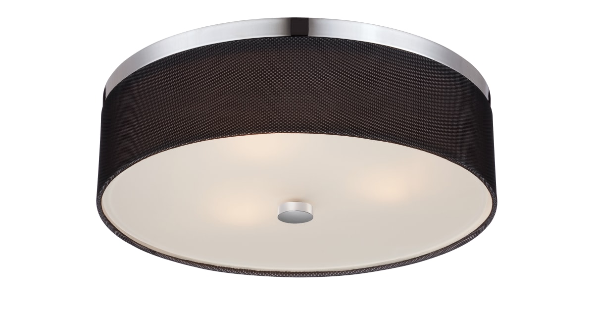 Forecast Lighting FE0002011 Fishnet 2 Light Compact Fluorescent Flush ...