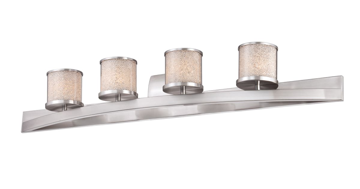 Forecast Lighting FV0003836 Tiffany 4 Light Halogen Bathroom Vanity ...