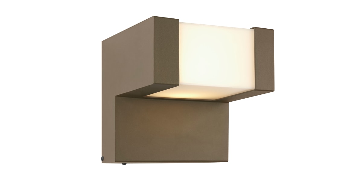 Forecast Lighting FW0002811 Chock 1 Light Outdoor LED Wall Sconce ...