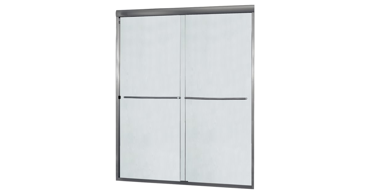 Foremost CVSS4872-RD-BN Cove 72" High x 48" Wide Sliding Framed Shower ...