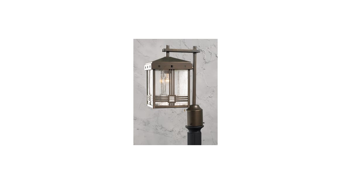 Forte Lighting 1054-01-14 Craftsman / Mission Post Light | Ferguson Home