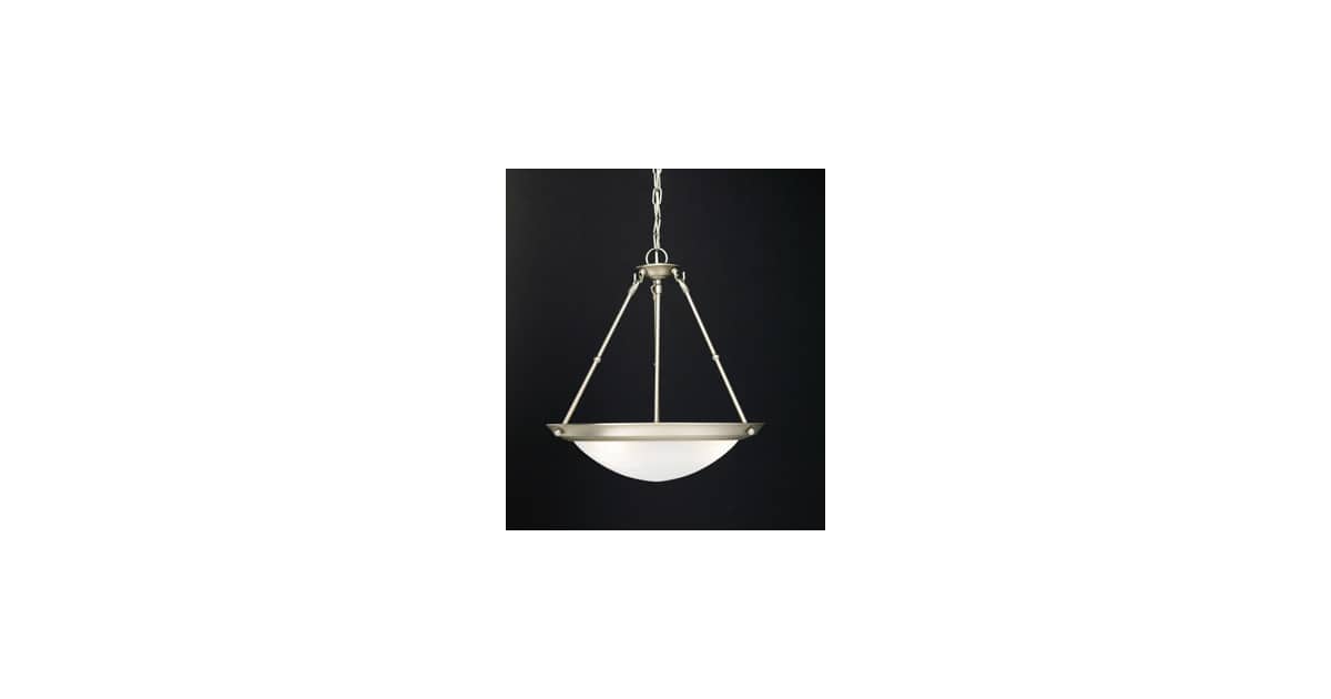 Forte Lighting 2072-03-55 Contemporary / Modern Bowl Pendant from the ...