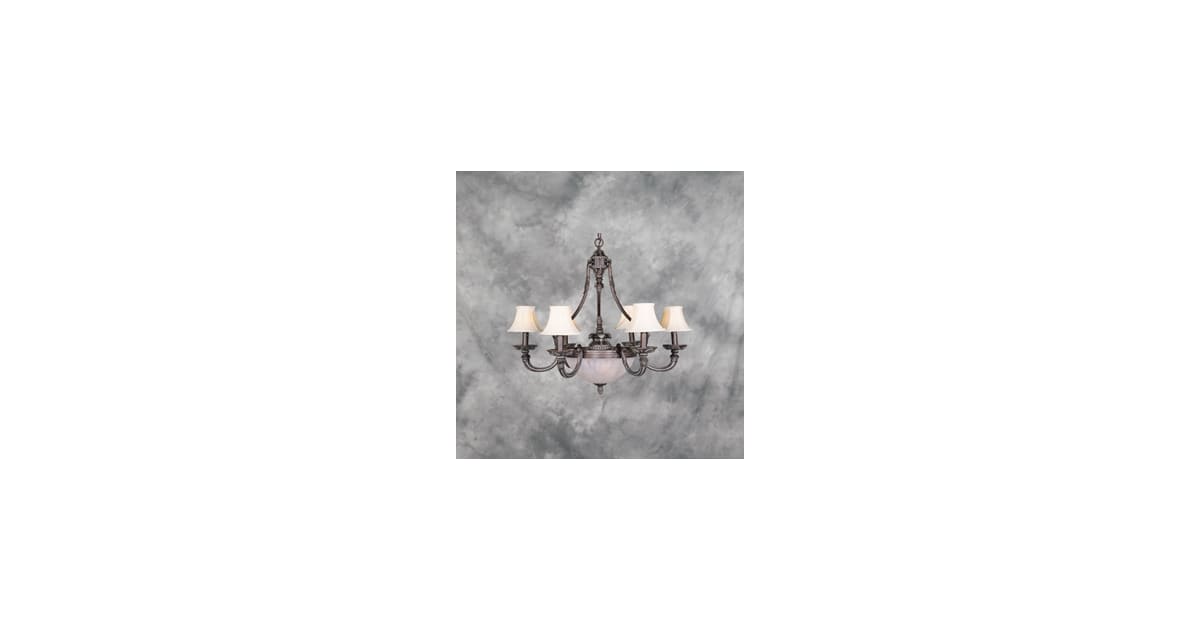 Forte Lighting 2201-09-27 9 Light Up / Down Lighting Chandelier from ...