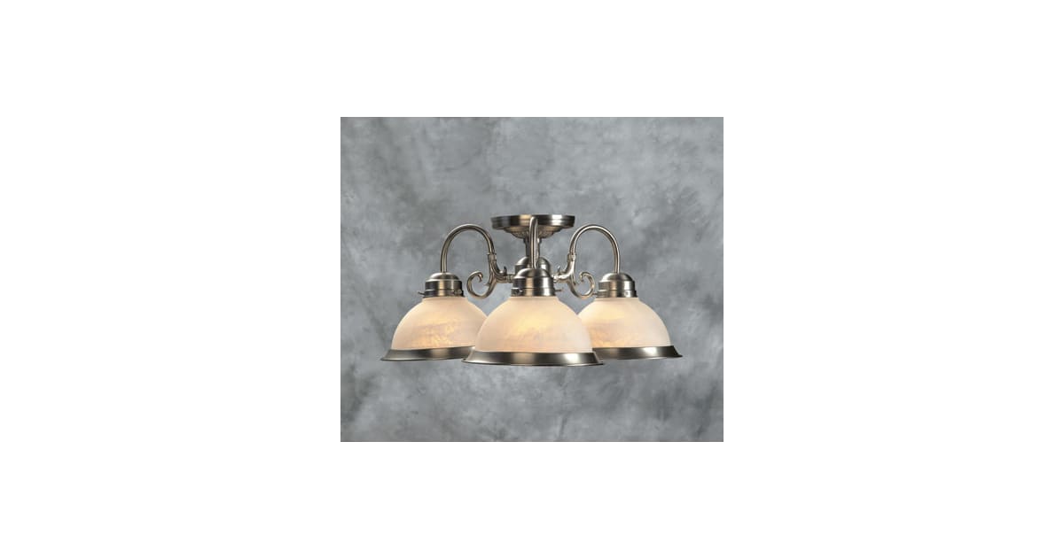 Forte Lighting Indoor Lighting Ceiling Fixtures Semi-Flush from the ...