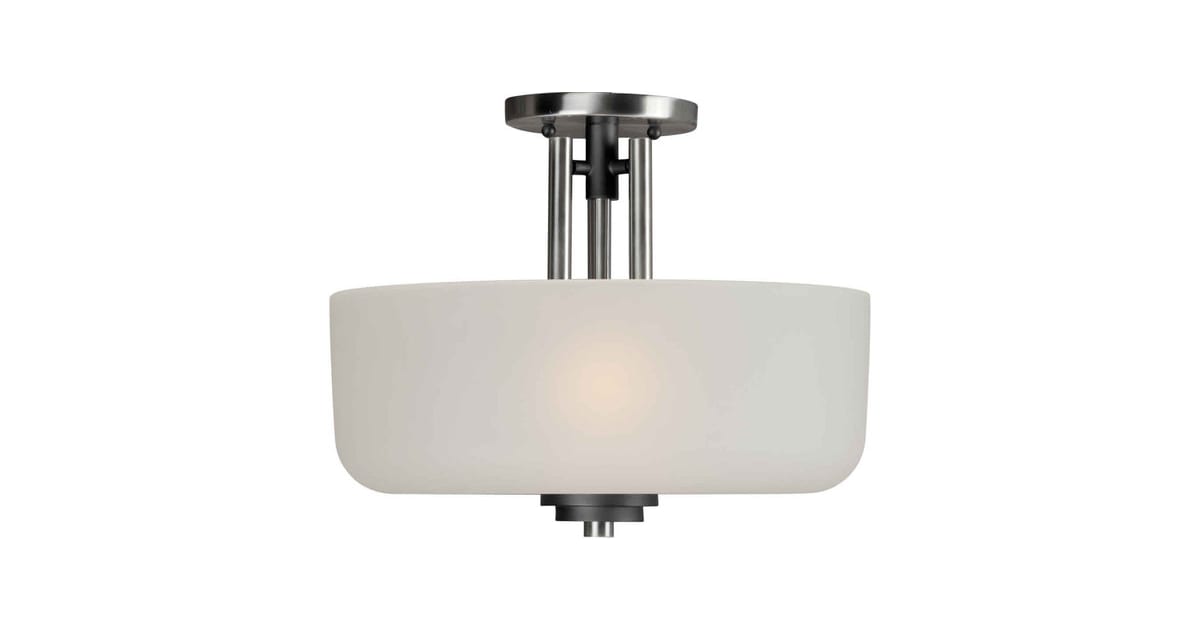 Forte Lighting 2523-03-40 3 Light Uplight Ceiling Fixture | Ferguson Home