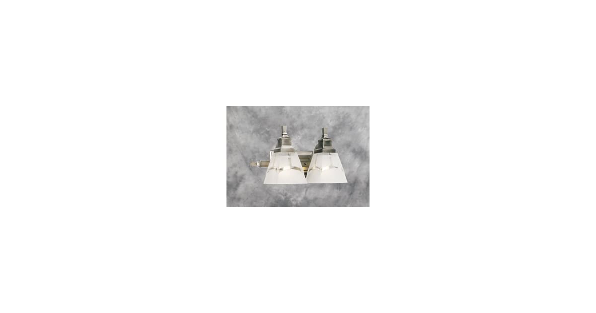 Forte Lighting 5053-02-54 Contemporary / Modern 2 Light Bathroom ...