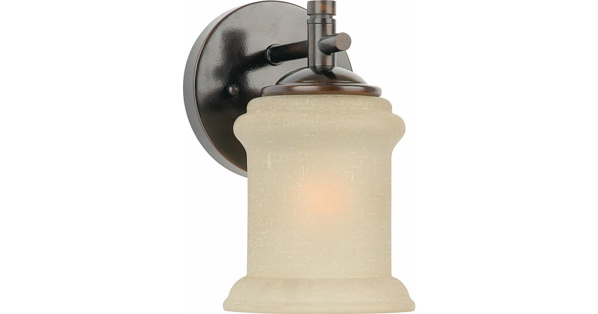 Forte Lighting 5180-01-32 1 Light 5" Wide Bathroom Fixture | Ferguson Home