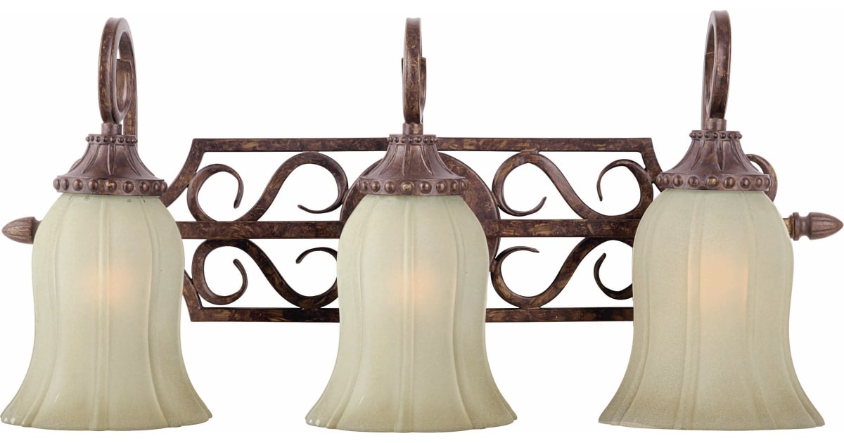 Forte Lighting 5331-03-21 3 Light Bathroom Fixture | Ferguson Home