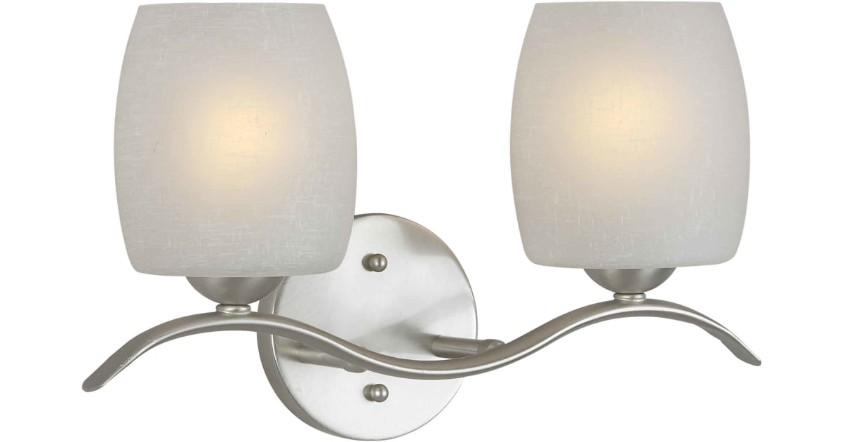 Forte Lighting 5251-02-55 2 Light 15" Wide Bathroom Fixture | Build.com