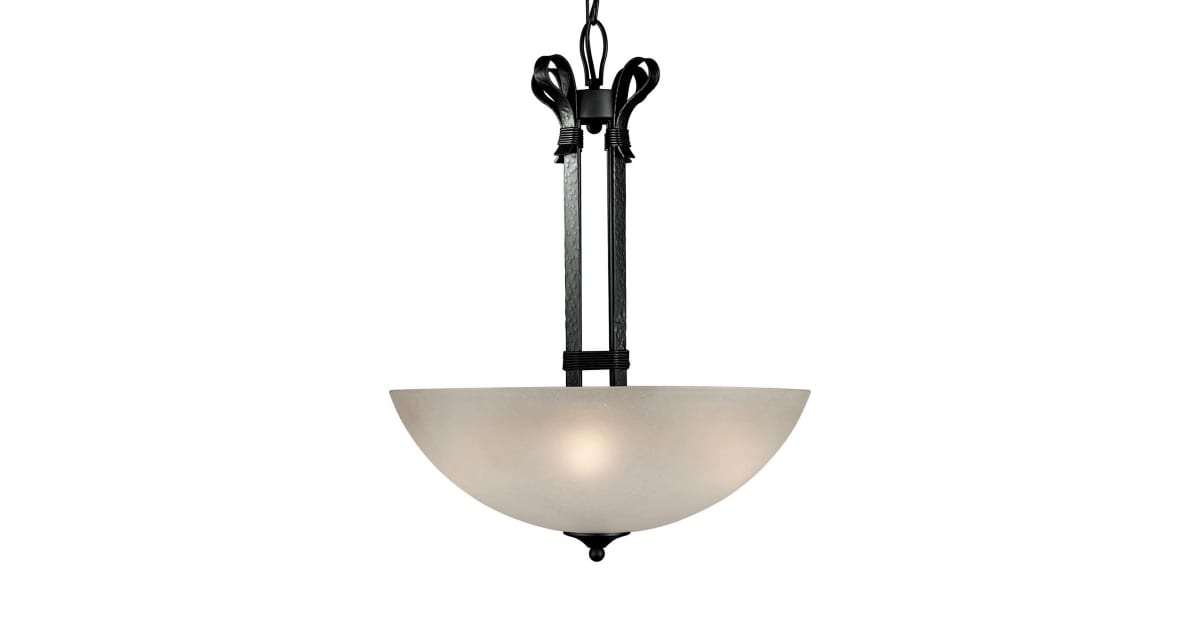 Forte Lighting 2396-04-11 4 Light 20" Wide Pendant with Shaded Umber ...