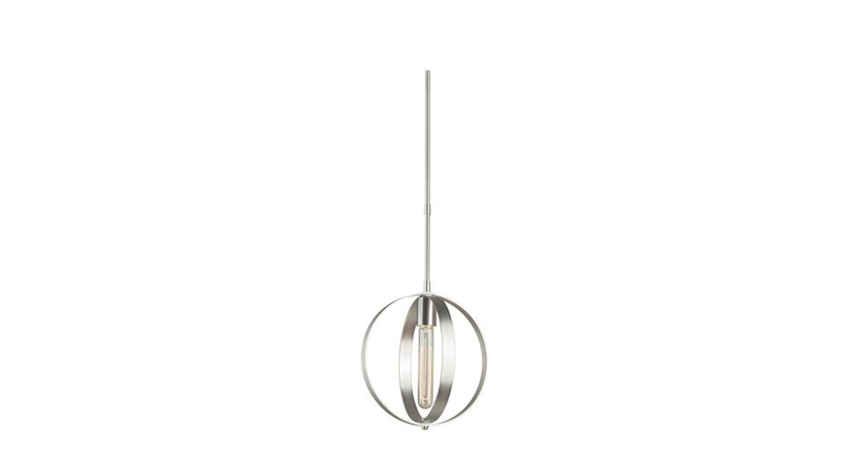Forte Lighting 2641-01-55 Single Light 10" Wide Pendant | Ferguson Home