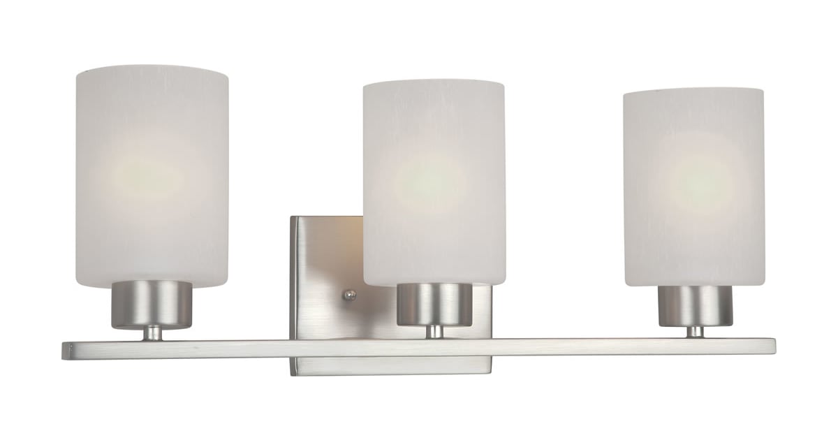 Forte Lighting 5086-03-55 3 Light Bathroom Vanity | Ferguson Home