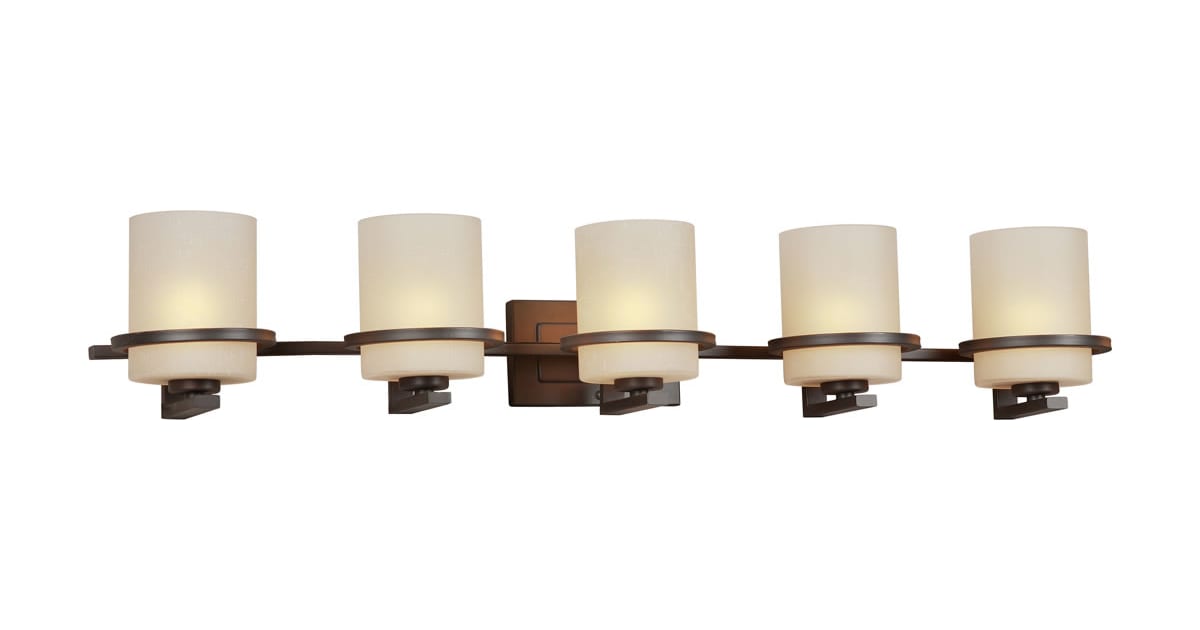 Forte Lighting 5404-05-32 5 Light Bathroom Vanity | Ferguson Home