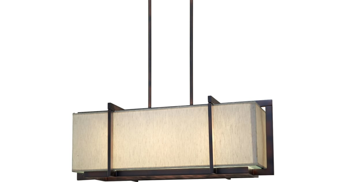 Forte Lighting 7029-03-32 3 Light Linear Chandelier | Build.com