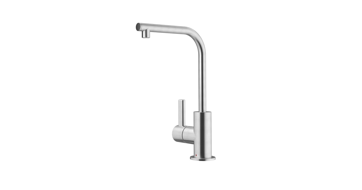 Franke UNL-HO-304 Universal 1.75 GPM Single Hole L Spout Hot Water ...