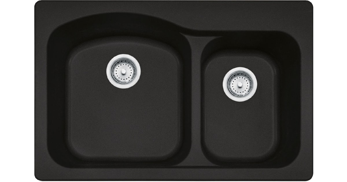 Franke DIG62F91-ONY Gravity 33" Drop In, Undermount Double Basin ...