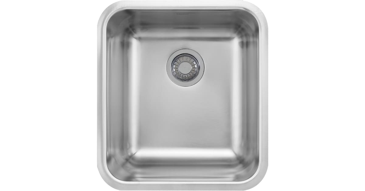Franke GDX11015 Grande 16-3/4" Undermount Single Basin Stainless Steel ...