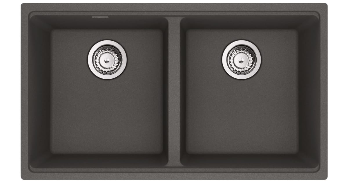 Franke MAG1201414-SLG-S Maris 31" Undermount Double Basin Granite ...