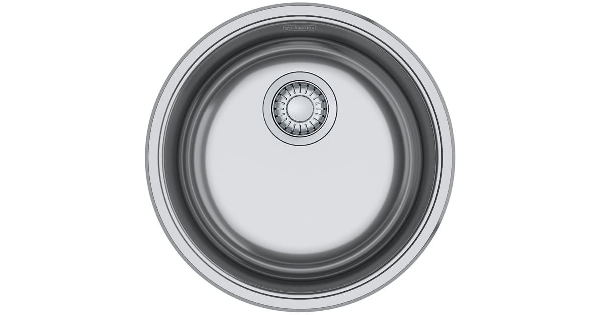 Franke RBX110-S Rotondo 17-1/8" Undermount Single Basin Stainless Steel ...