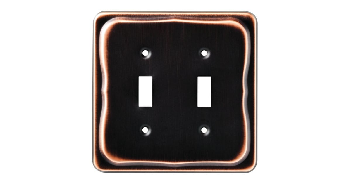 Franklin Brass 144405 Tenley Double Toggle Switch Wall Plate | Ferguson ...