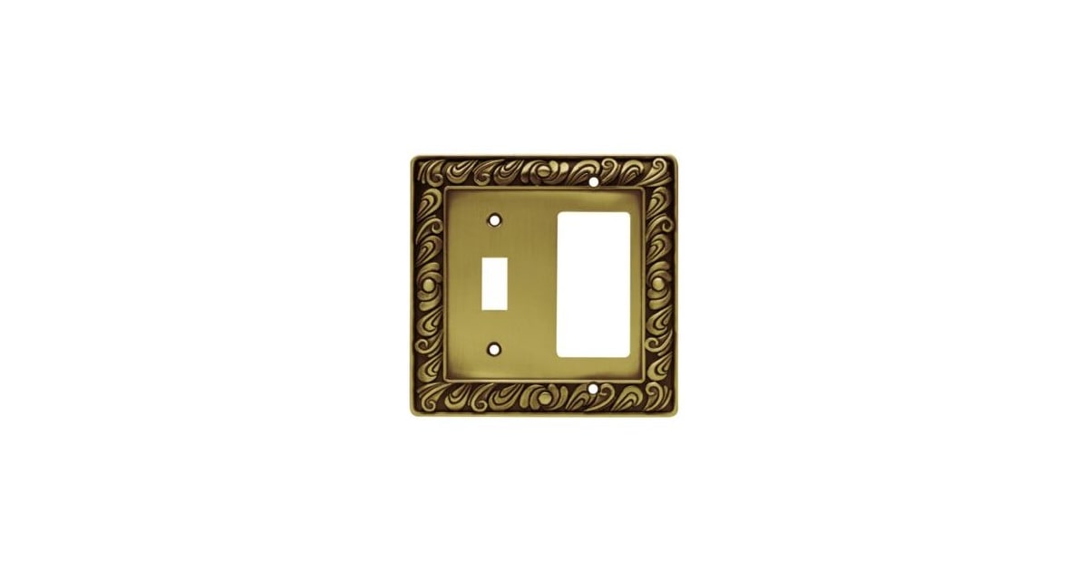 Franklin Brass 64053 Paisley Series Single Switch and Decorator Wall ...