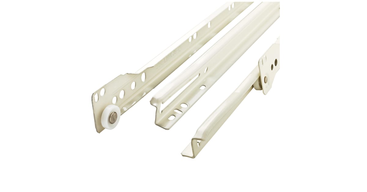 Franklin Brass D68818K-W-B 18 Inch 3/4 Extension Euro Slide Drawer ...