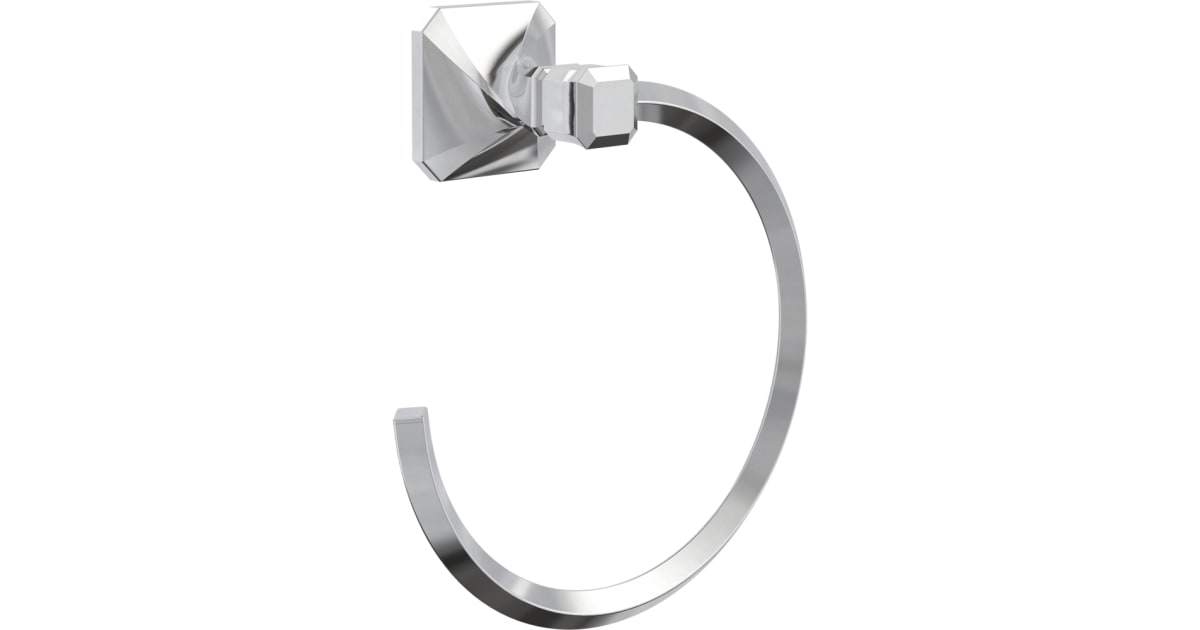Franklin Brass NAP46-PC Napier 7-3/8" Wall Mounted Towel Ring | Build.com