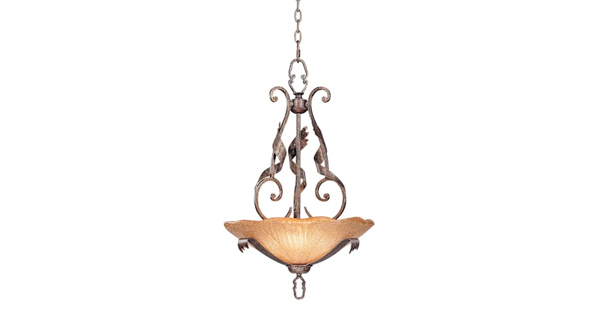 Fredrick Ramond FR49274BCO Three Light Chandelier from the Memphis ...