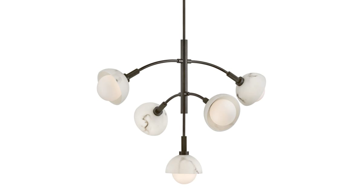 Fredrick Ramond FR38405BX Phoebe 5 Light 34" Wide Chandelier | Ferguson ...