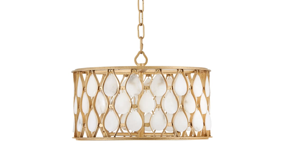 Fredrick Ramond FR41503PI Estie 3 Light 16" Wide Pendant | Ferguson Home