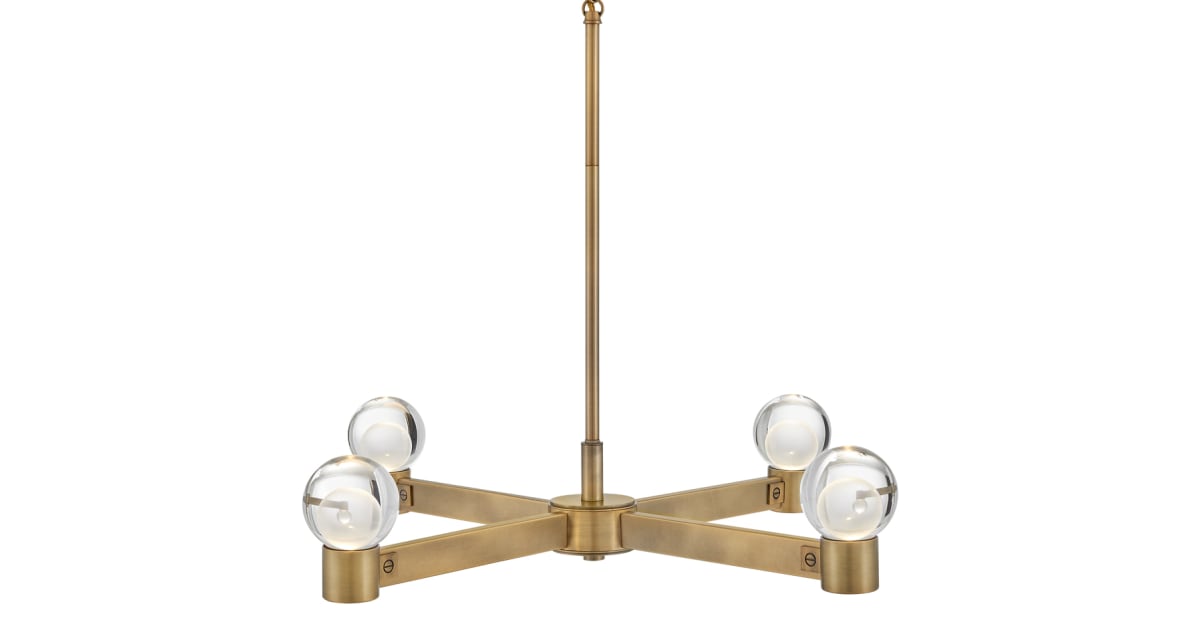 Fredrick Ramond FR41545HB Lyric 32" Wide LED Crystal Chandelier ...