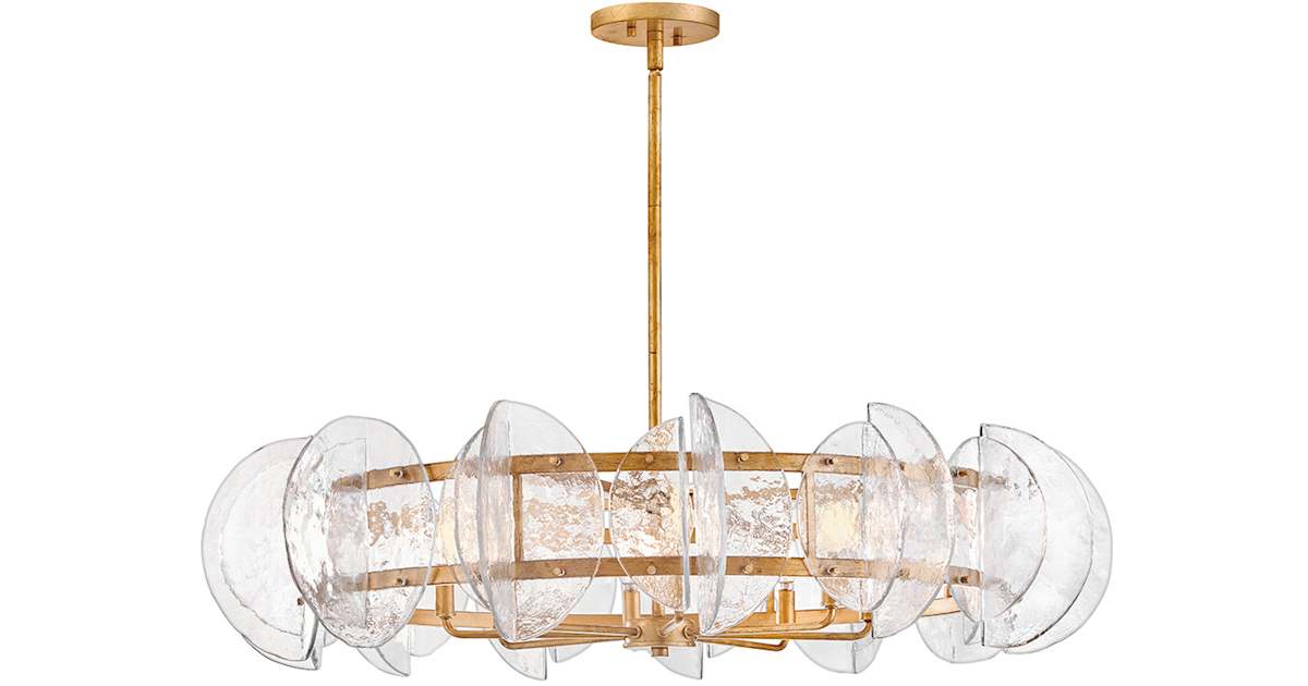 Fredrick Ramond FR41926DA Seraphina 8 Light 40" Wide LED Ring ...